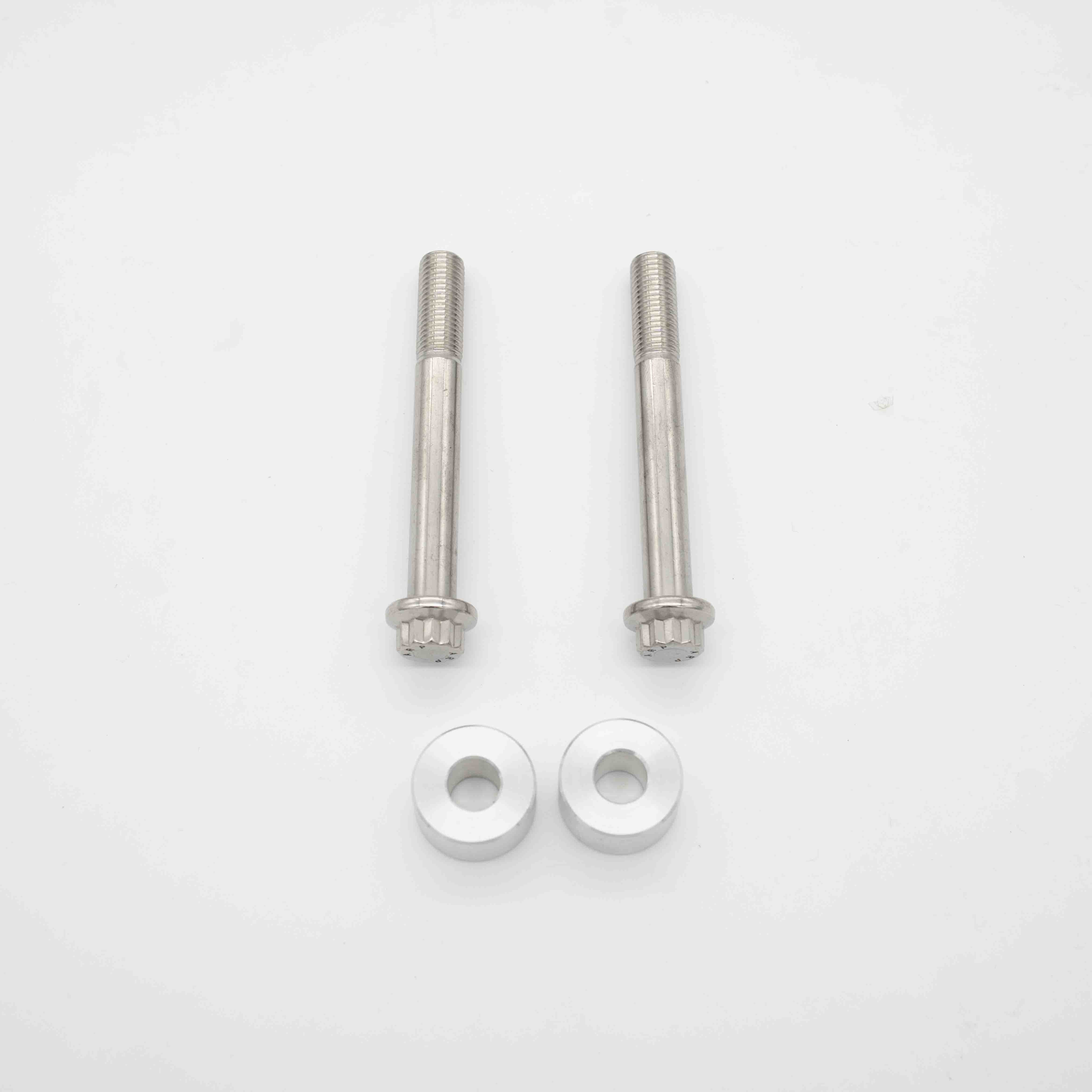 Rear Radial Brake Mount Hardware Kit | 12-Point ARP Bolts & Spacers ...