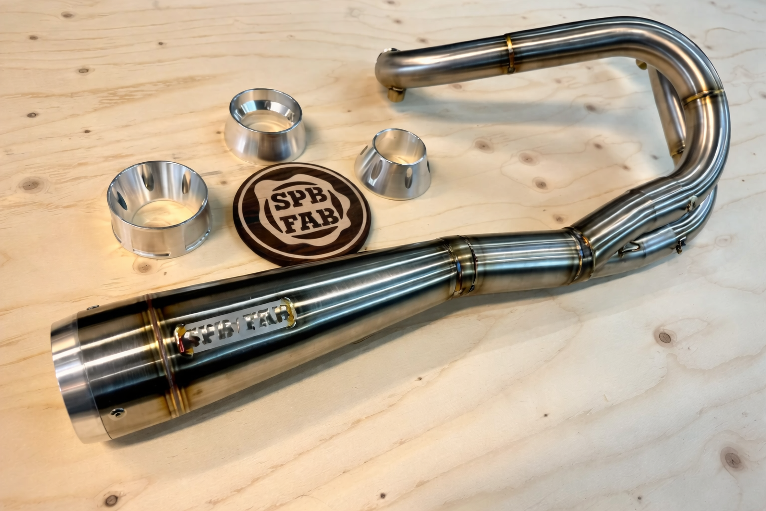 Bagger Mid Control Exhaust | SPB Fab M8 | Nowaskey Performance ...